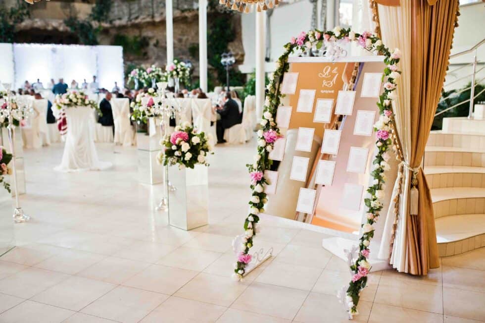 How to Create a Stunning Wedding Seating Chart